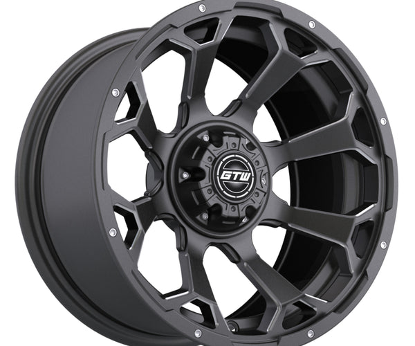 14x7 GTW® Raven Off-Road Matte Grey Wheel from GTW – Lakeside Buggies