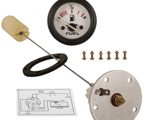 Reliance Fuel Sender and Meter Kit (White) by Reliance sku – Lakeside ...
