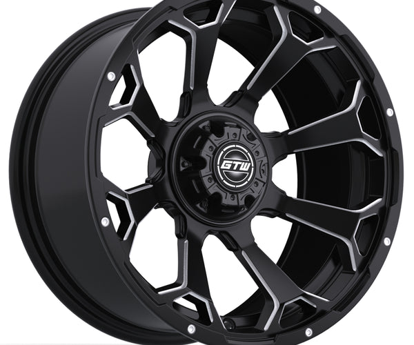 15x7 GTW® Raven Off-Road Matte Black Wheel by GTW sku – Lakeside Buggies