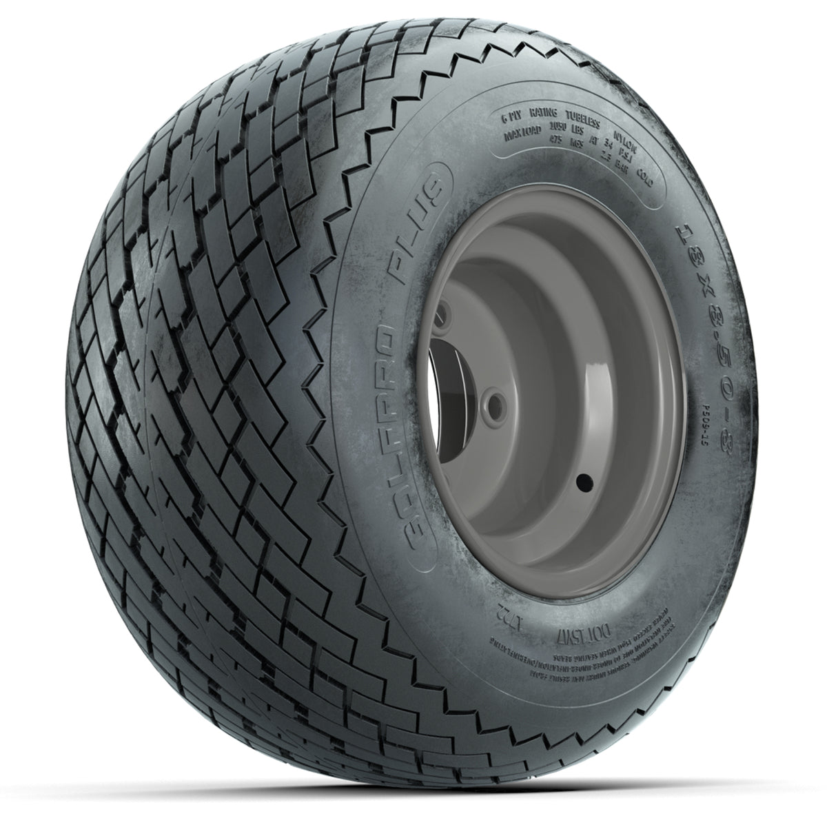 Set of (4) 10 in GTW Tempest Wheels with 205/50-10 Kenda Pro Tour Tires ...