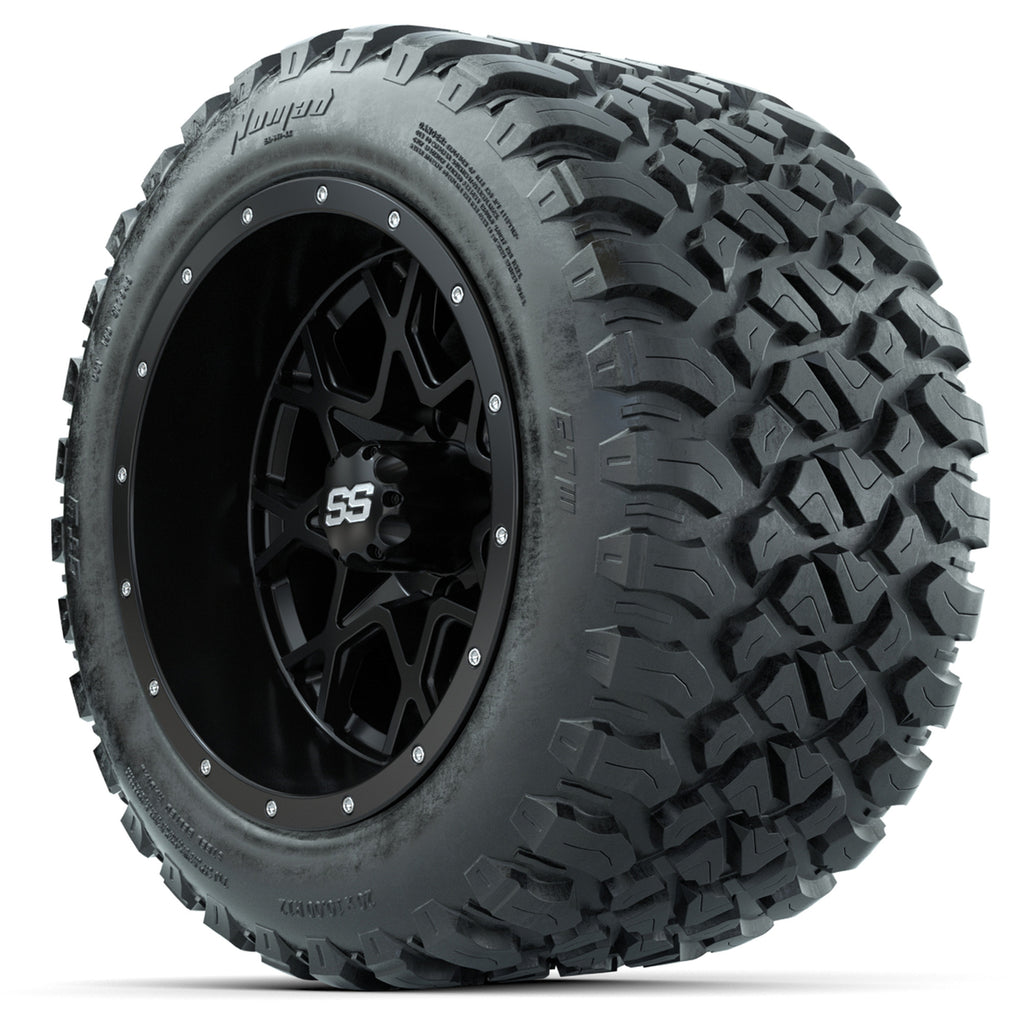 Set of (4) 12 in GTW Vortex Wheels with 20x10-R12 GTW Nomad All-Terrain ...