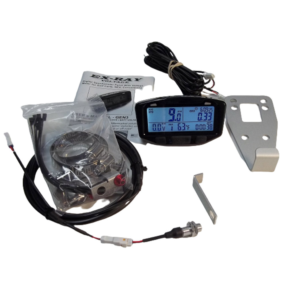 KIT DE VELOCÍMETRO EXRAY, EZGO RXV, MONTAJE UNIVERSAL- de EXRAY ...