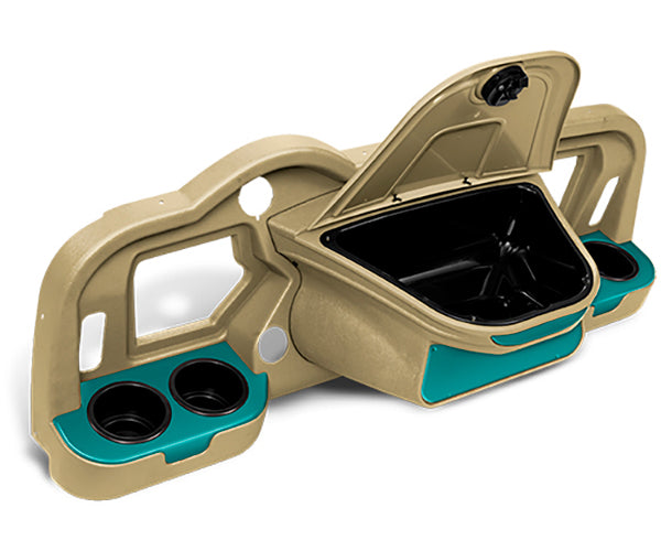 DoubleTake Sentry Dash Cup Holders - Custom Golf Car | Teal – Lakeside ...