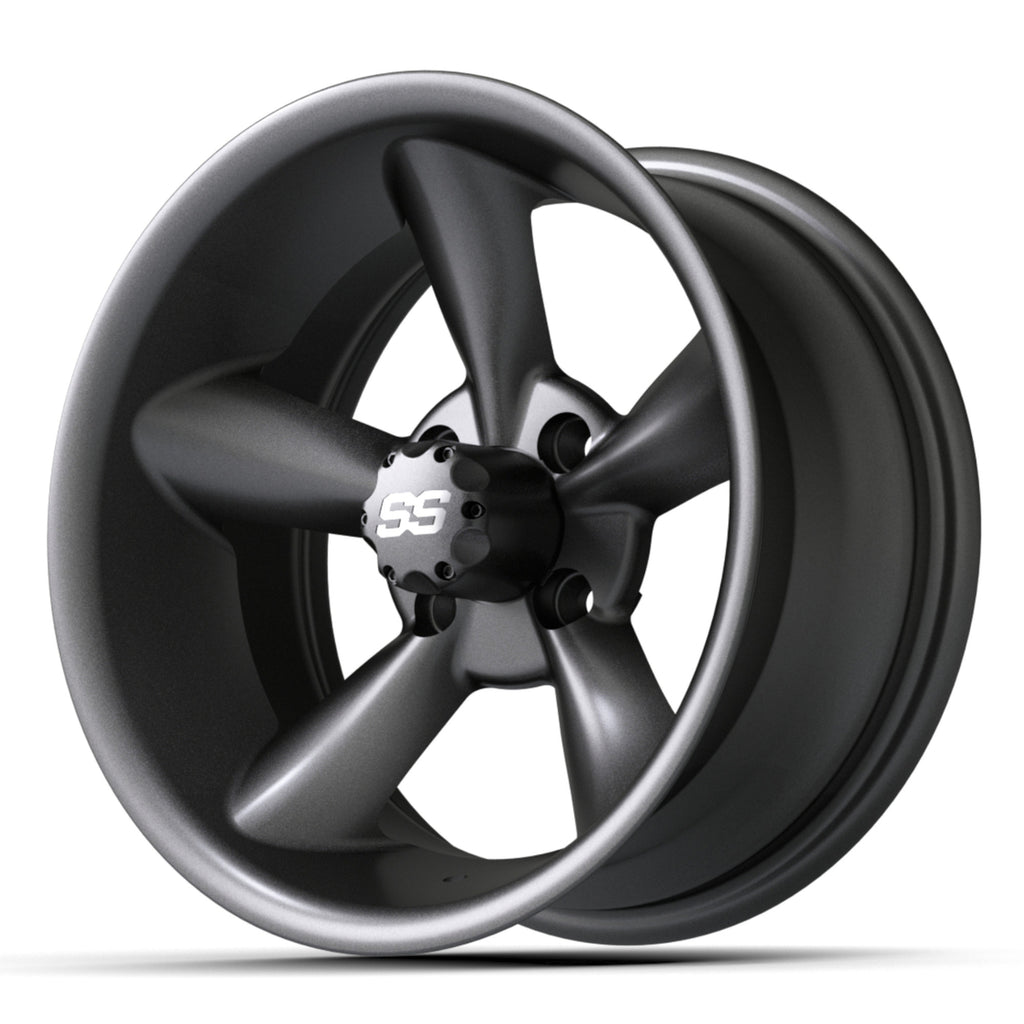 14x7 GTW® Godfather Wheel – Matte Gray from GTW – Lakeside Buggies