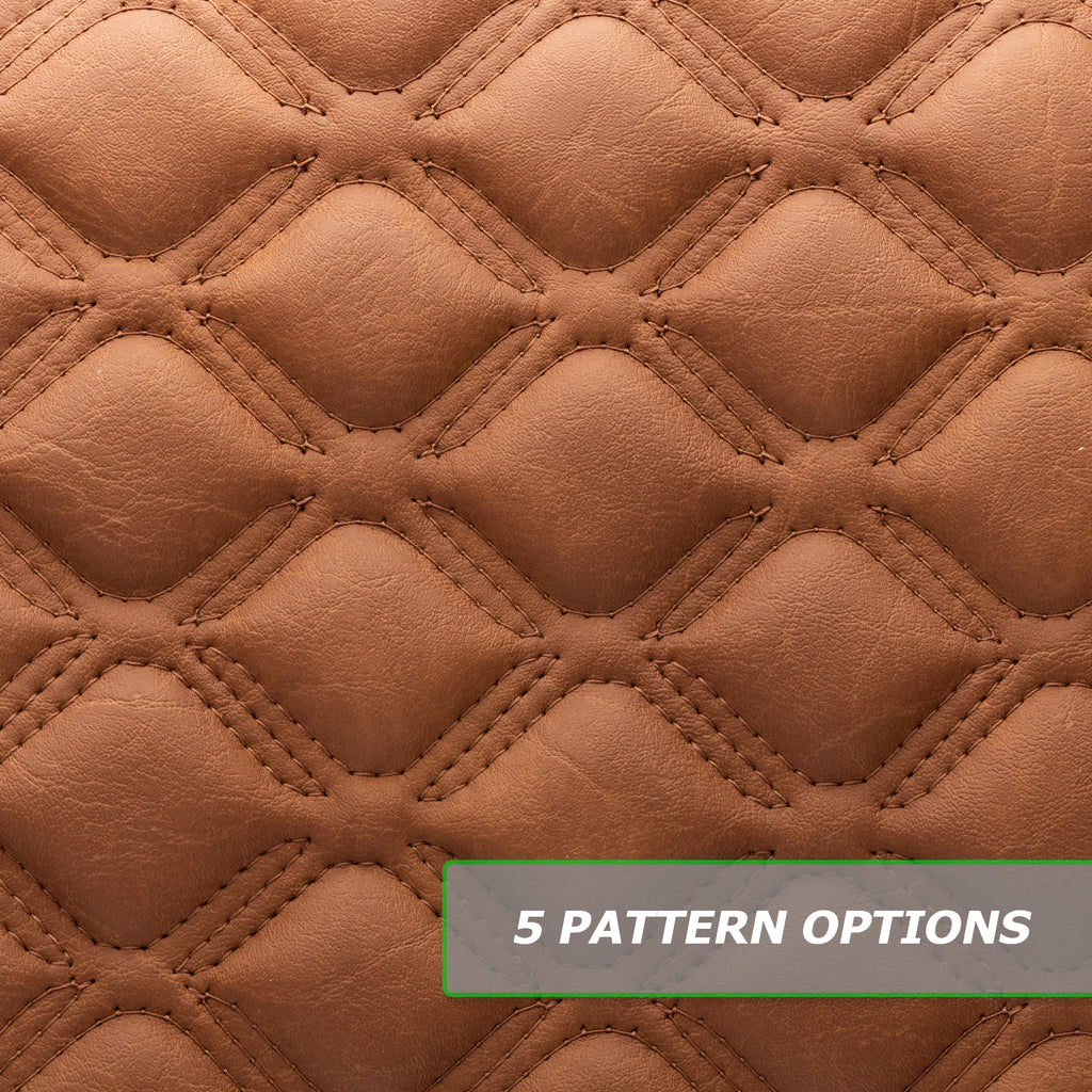 MODZ® RC Custom Rear Seat Covers - Rust Base - Choose Pattern and ...