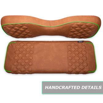 MODZ® RC Custom Rear Seat Covers - Rust Base - Choose Pattern and ...