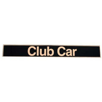 Club Car DS Name Plate (Years 1982-2004)- from Club Car – Lakeside Buggies
