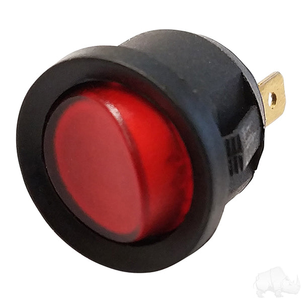 Switch, LED Rocker Marine Grade, 12V/15A- from Lakeside Buggies