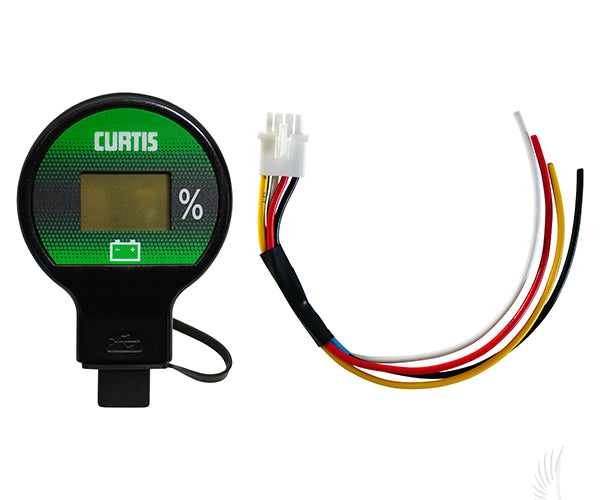 Curtis State of Charge Meter, USB Port- from Lakeside Buggies