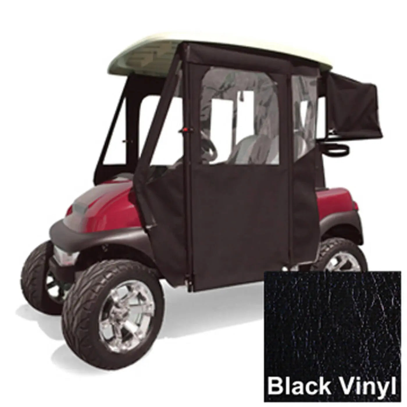 Door Max Vinyl Enclosure for EZGO RXV – Black- from EZGO – Lakeside Buggies