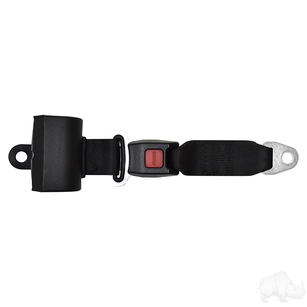 Seat Belt, Retractable 36" Fully Extended- from Lakeside Buggies