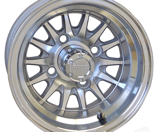 RHOX Phoenix, Machined w/ Center Cap, 10x7 ET-15.5- from Rhox ...